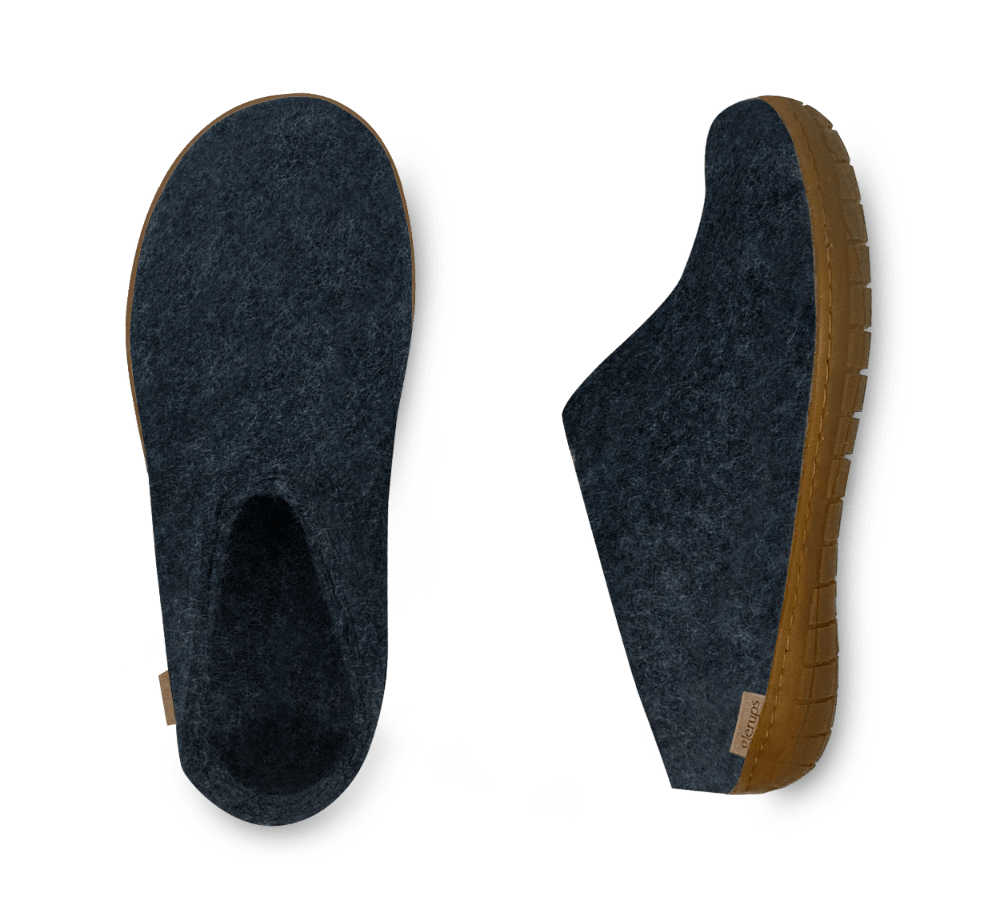 Glerups Honey Rubber Sole Slip On