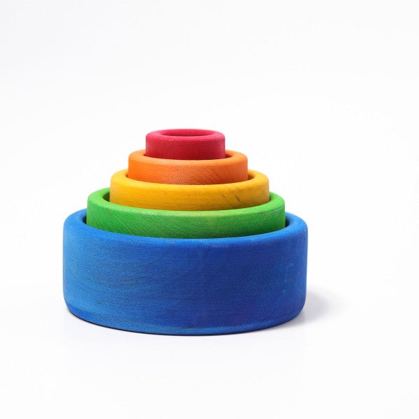 Grimm’s Stacking bowls - inverted rainbow – Epoche